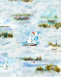 Nautical Themed Fabrics – The Crabby Quilter