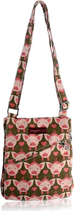 Bungalow 360 Small Messenger Pig- 70109-PIG – The Crabby Quilter