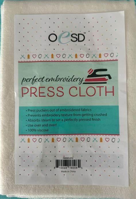 OESD Perfect Embroidery Pressing Cloth – The Crabby Quilter