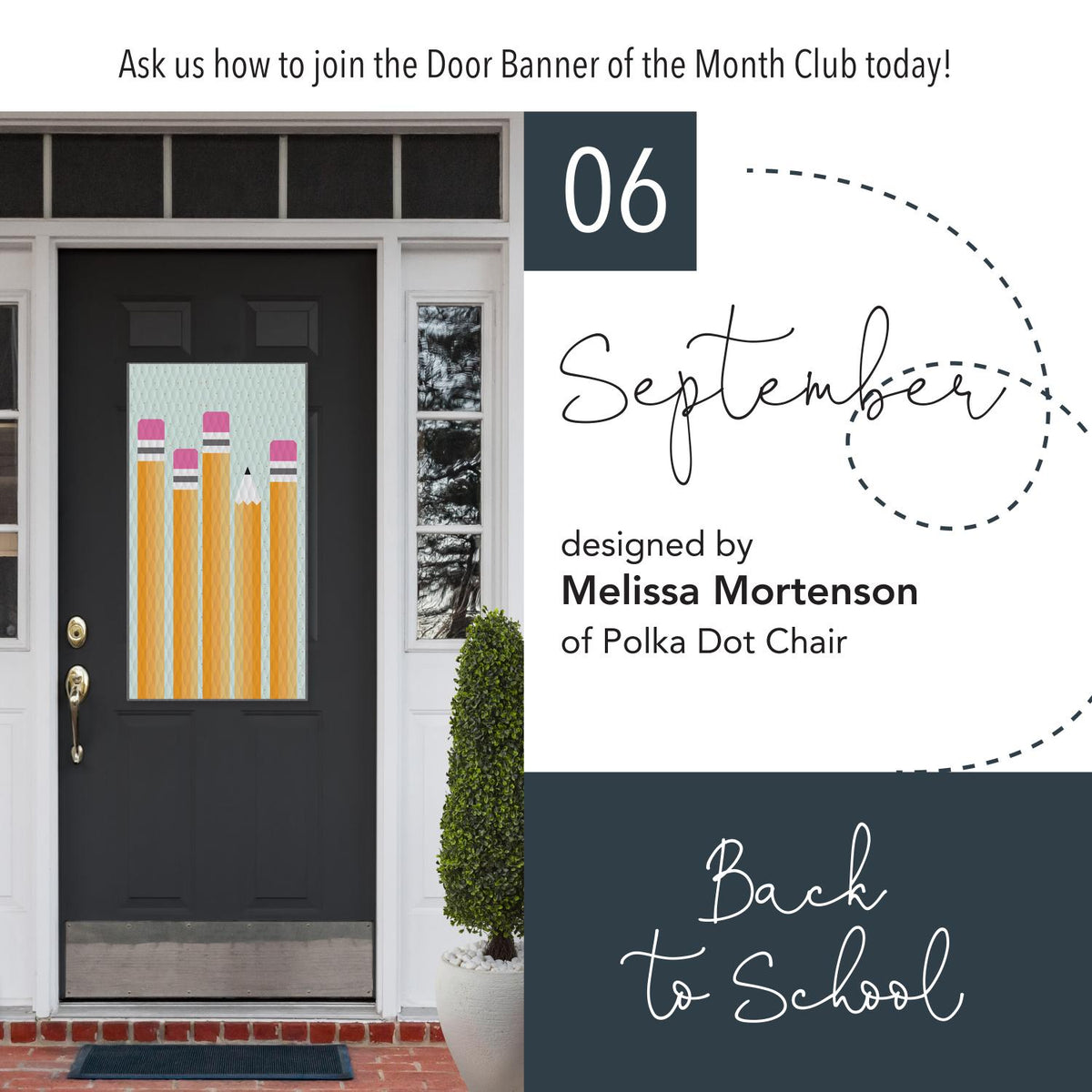 Riley Blake Door Banner-Back to School – The Crabby Quilter